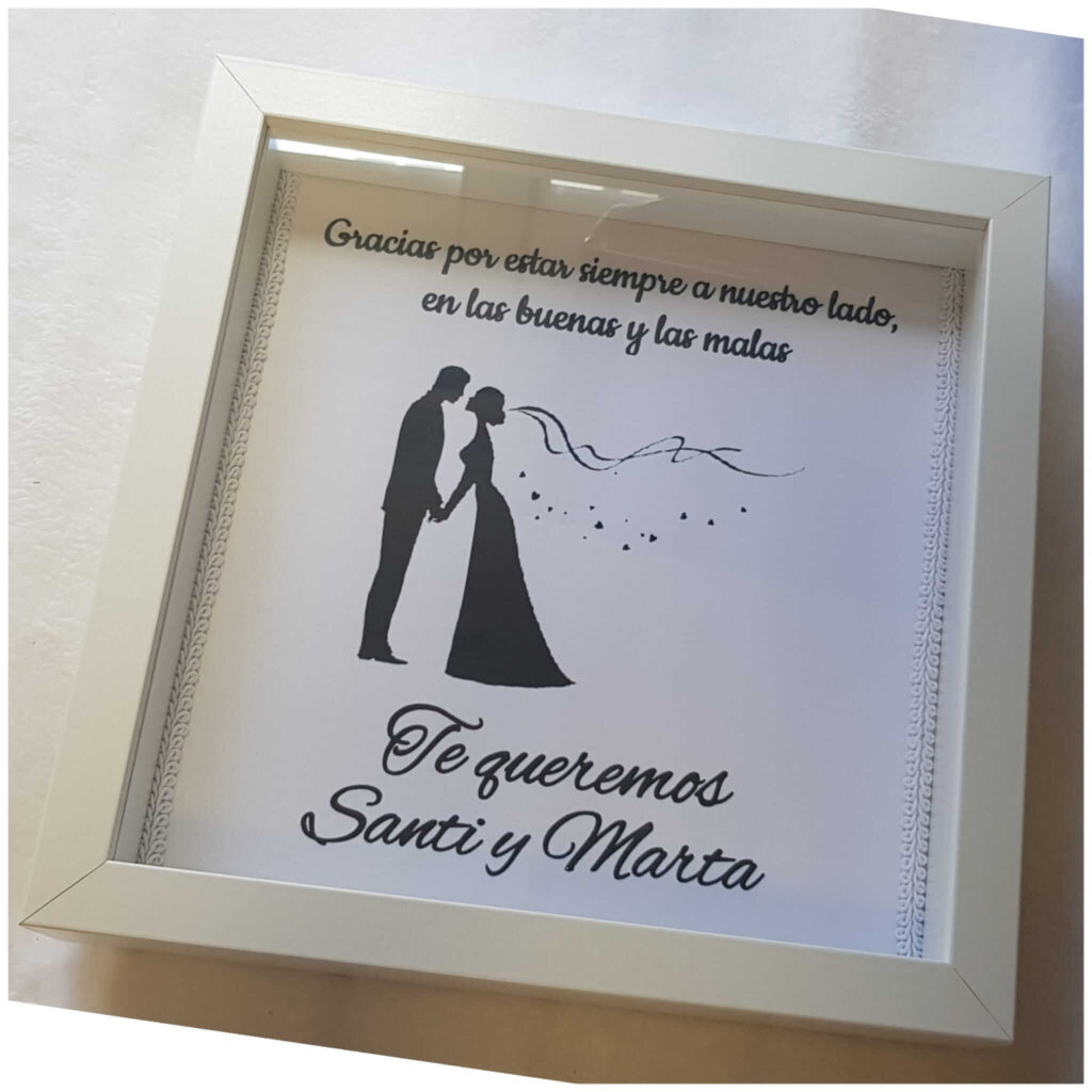 Cuadro personalizado con frases | Regalos Personalizados